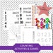 COUNTING & NUMBERS Pre-k / Kindergarten Printables - Etsy