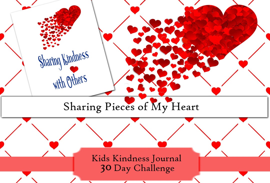 KIDS KINDNESS JOURNEY 30 Day Challenge Printable Journal - Etsy