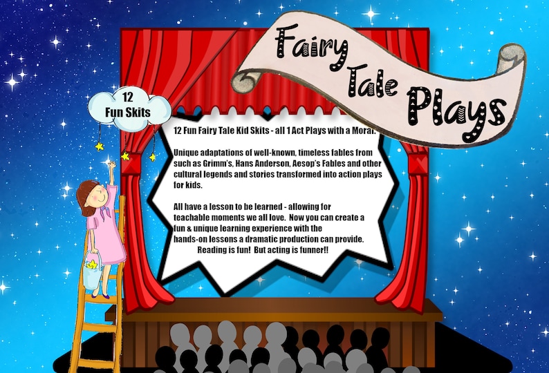 KIDS SKITS Fairy Tale Plays - Etsy