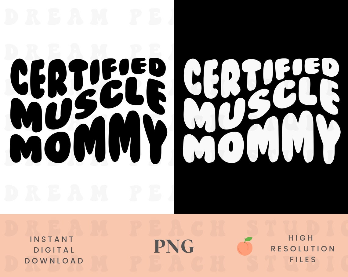 Muscle Mommy PNG Files for Sublimation Fitness Png Digital - Etsy