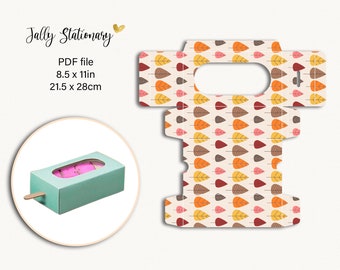 Cakesicle Box Template - Etsy