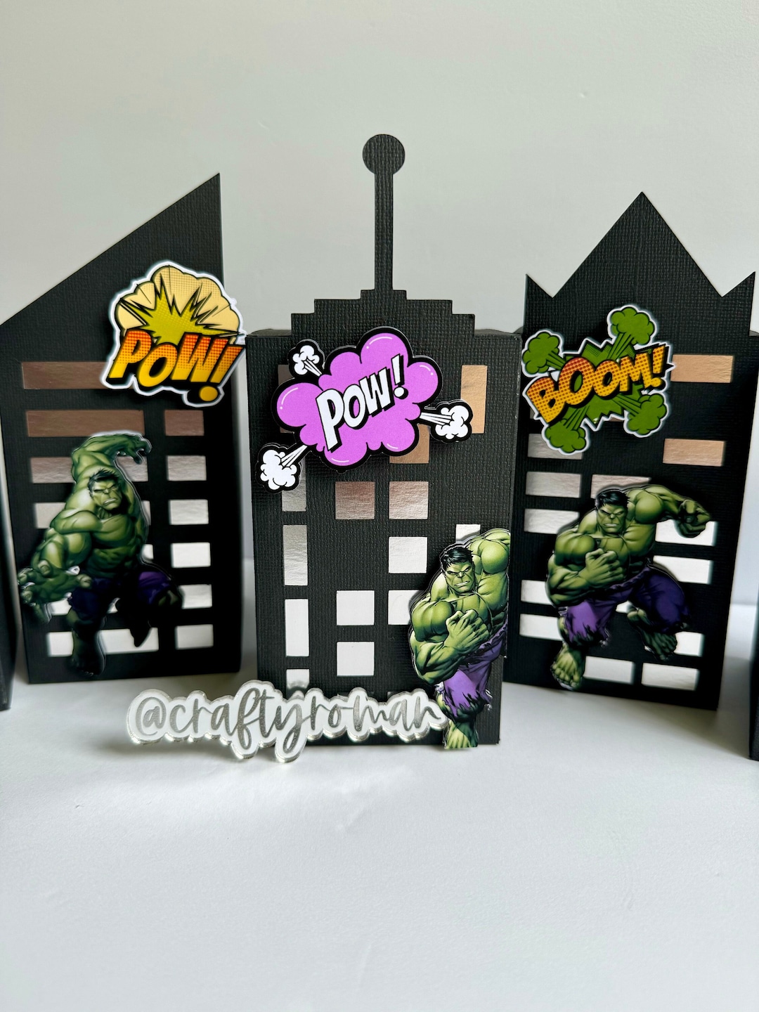 Superhero Favor Boxes, Superhero Party Favors, Custom Super Hero Boxes ...