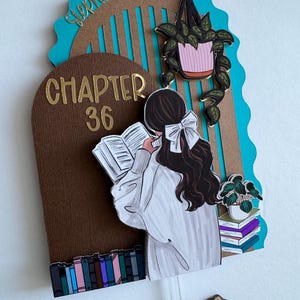 Book Lover Cake Topper, Chapters, Bookworm, Book Girlies, Books, Cake ...