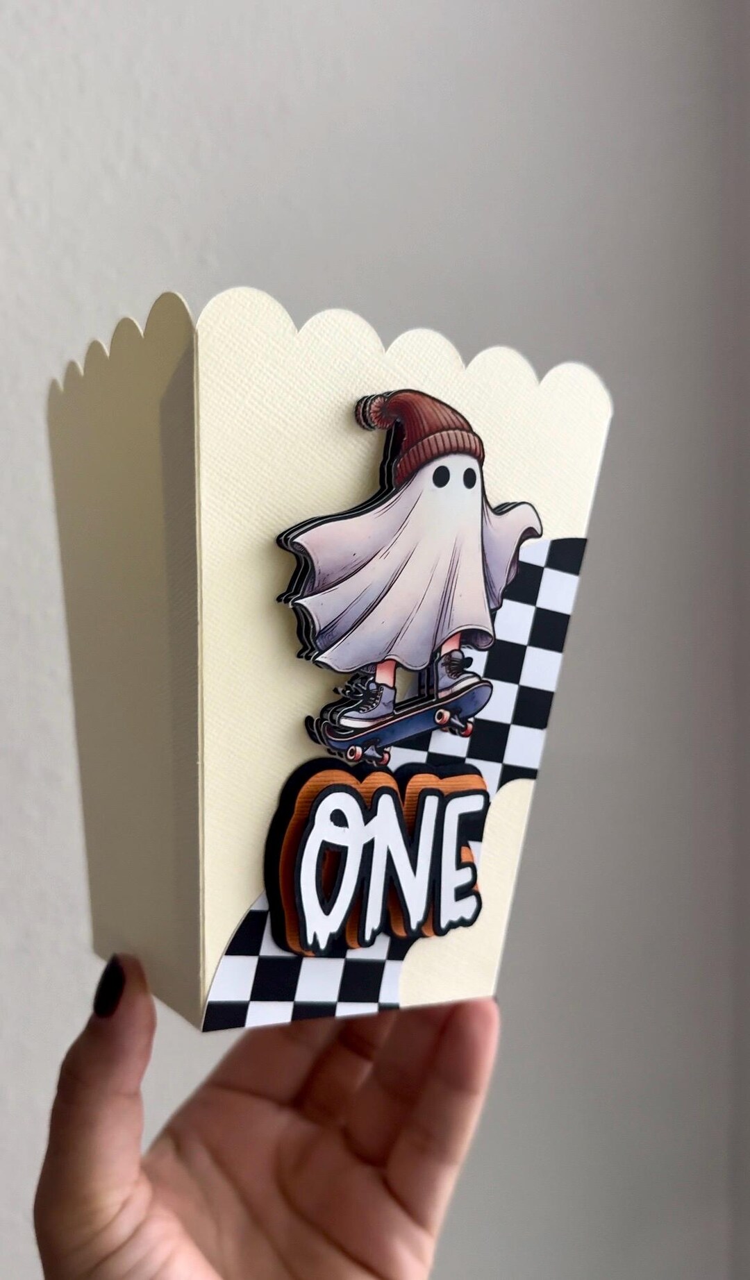 Popcorn Boxes, Custom Popcorn Boxes, Spooky One, One Spooky Dude, Two ...