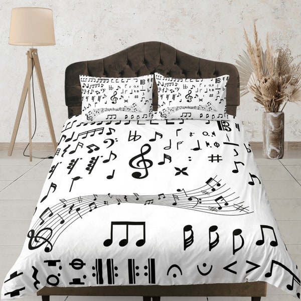 Music Duvet Cover - Etsy