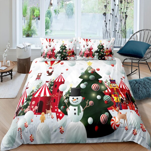Christmas Bedding - Etsy
