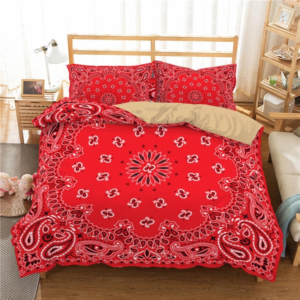 Paisley Bedding - Etsy