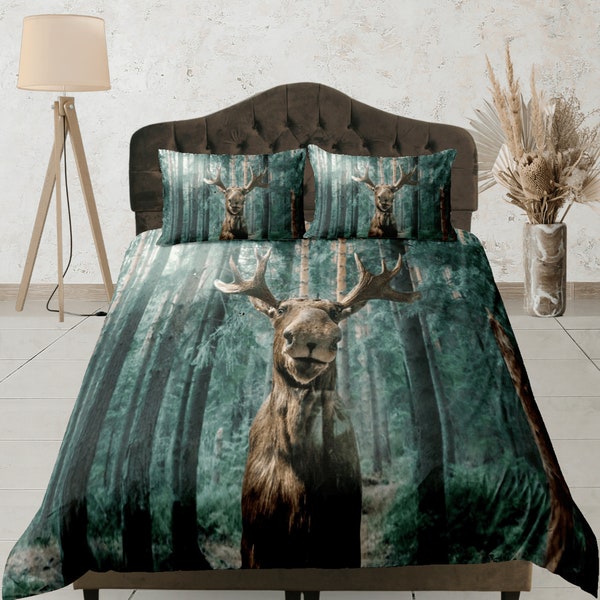 Duvet Cover Moose - Etsy