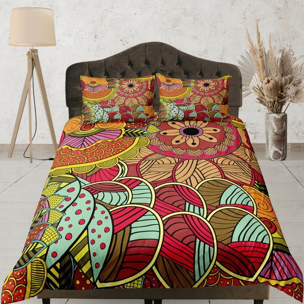 Psychedelic Bedding - Etsy