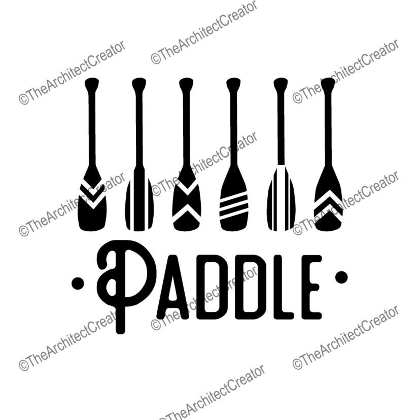 Paddle | Paddling | Canoeing | Canoe | SVG | Instant Download - Etsy