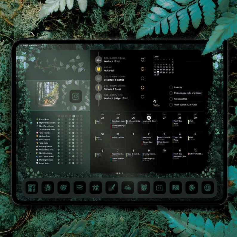 Forest iPhone & iPad Wallpaper Theme Pack | 3,600 Nature iPhone App ...