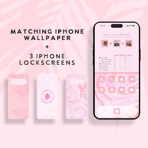 Pink Aesthetic Ios 18 Theme Kit | 3,600 Cute iPad & iPhone App Icons ...