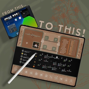 Aesthetic IOS 17 Theme Kit, iPad Wallpaper, iPhone Icons, Widgets ...