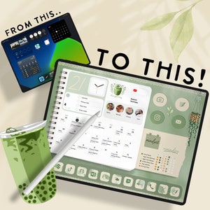 Aesthetic IOS 18 Theme Kit | iPhone Icons | Cute Widgets | iPhone ...