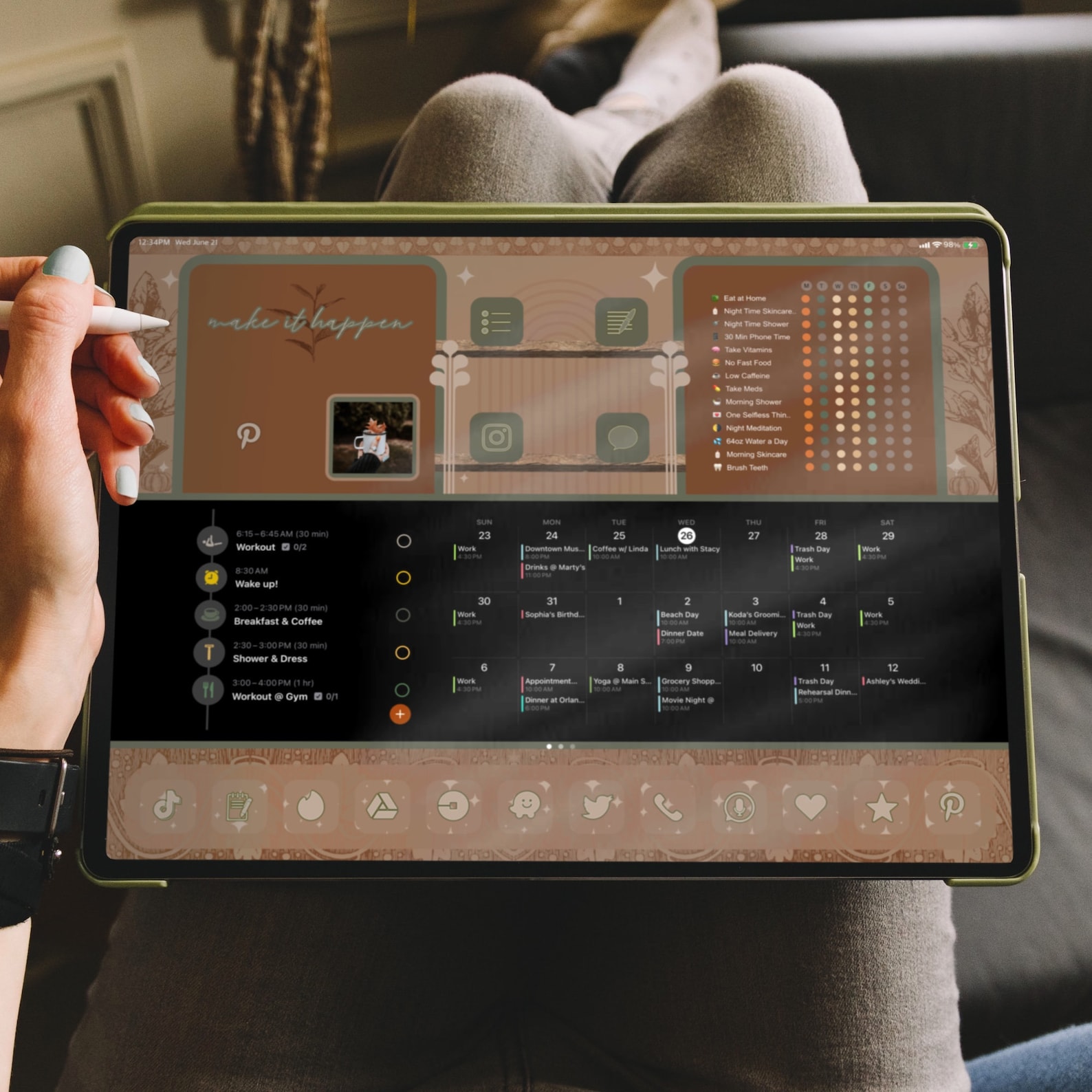 Aesthetic IOS 18 Theme Kit, iPad Wallpaper, iPhone Icons, Widgets ...