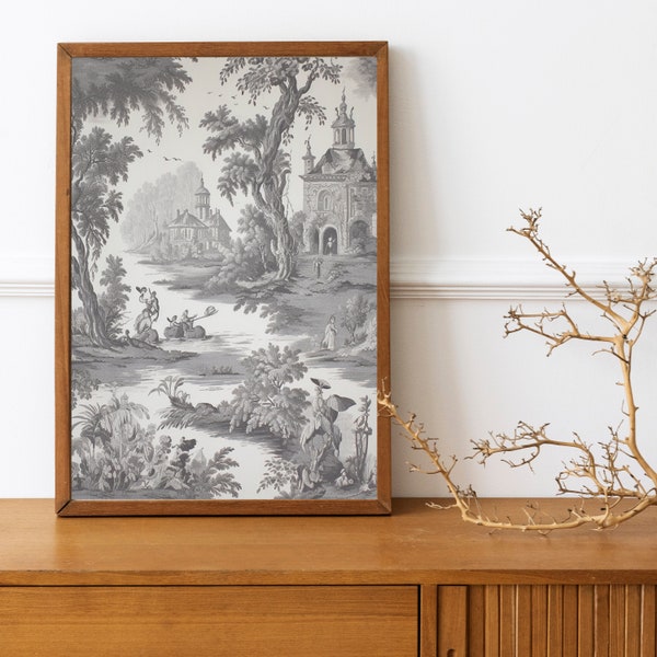 Modern Toile - Etsy