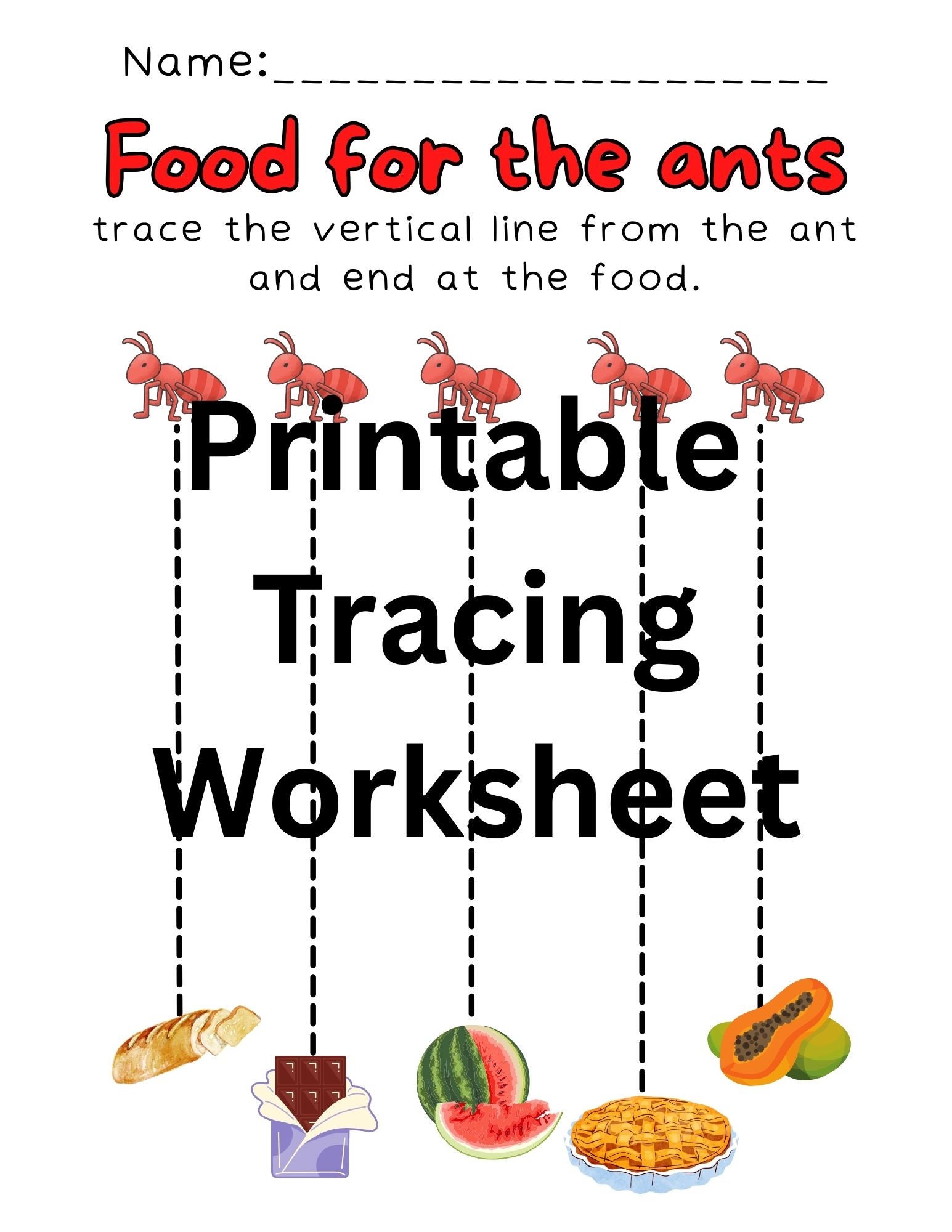 Printable Tracing Worksheet Tracing Worksheet Kindergarten Worksheet ...