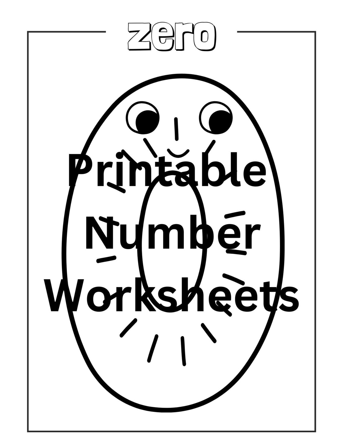 65 Printable Numbers Worksheet - Homeschool Worksheets - Pre K ...