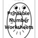 65 Printable Numbers Worksheet - Homeschool Worksheets - Pre K ...