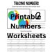 65 Number Worksheets – Tracing, Counting, Coloring (PDF Pattern) - Etsy