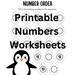 65 Number Worksheets – Tracing, Counting, Coloring (PDF Pattern) - Etsy