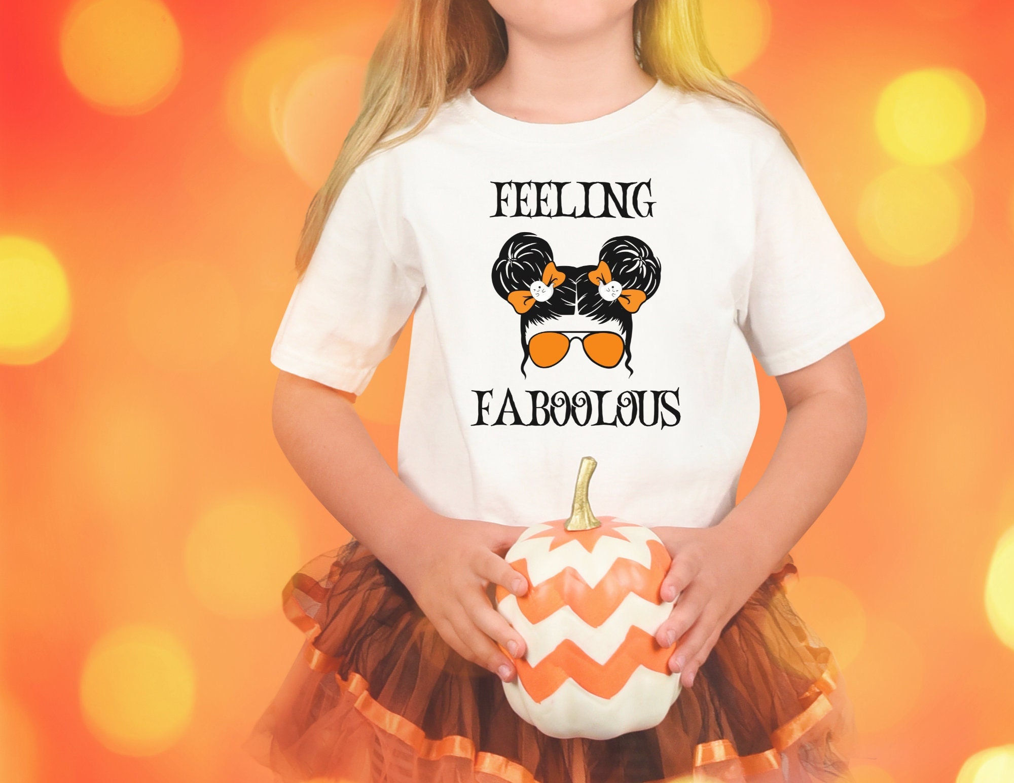 Youth Ghost Tee Sassy Ghost Feeling Faboolous Halloween Etsy