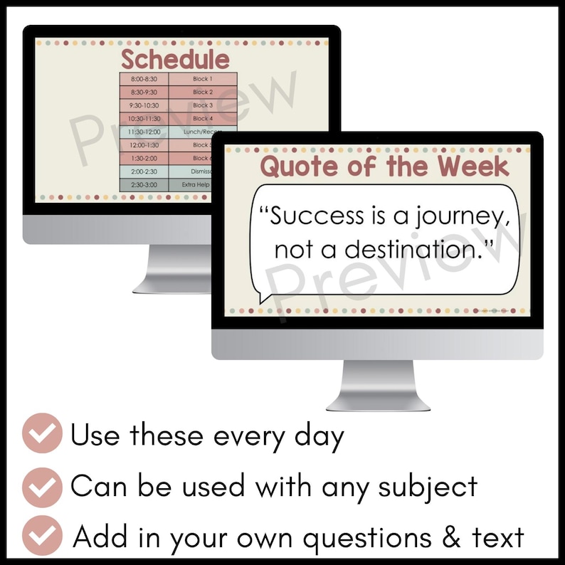 Morning Agenda Slides | Daily Slides Templates | Classroom Daily Google ...