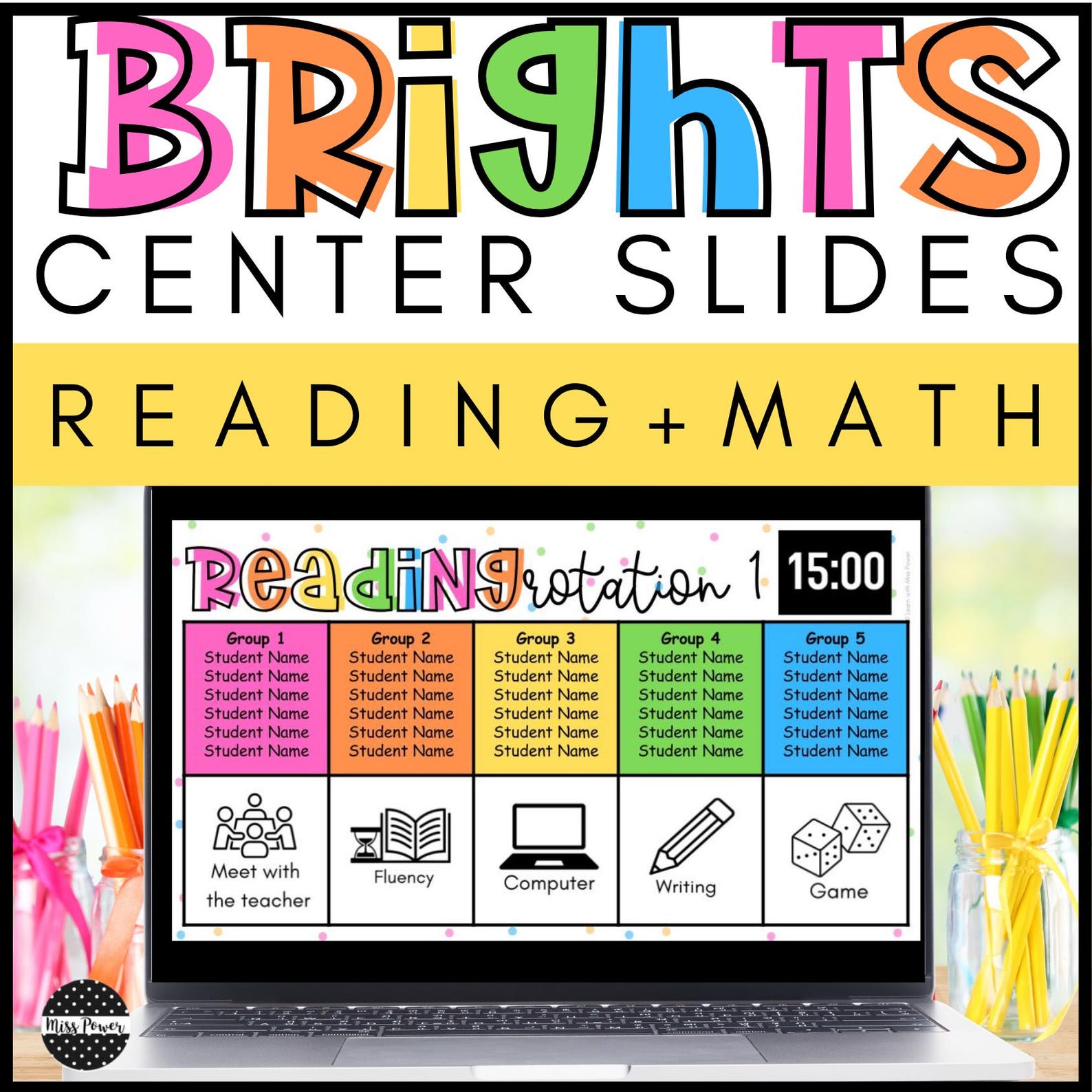 Center Rotation Chart | Small Group Rotations | Morning Agenda Slides ...