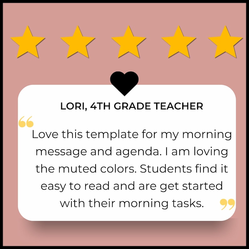 Class Slides, Daily Google Slides Templates for Classroom, Agenda ...