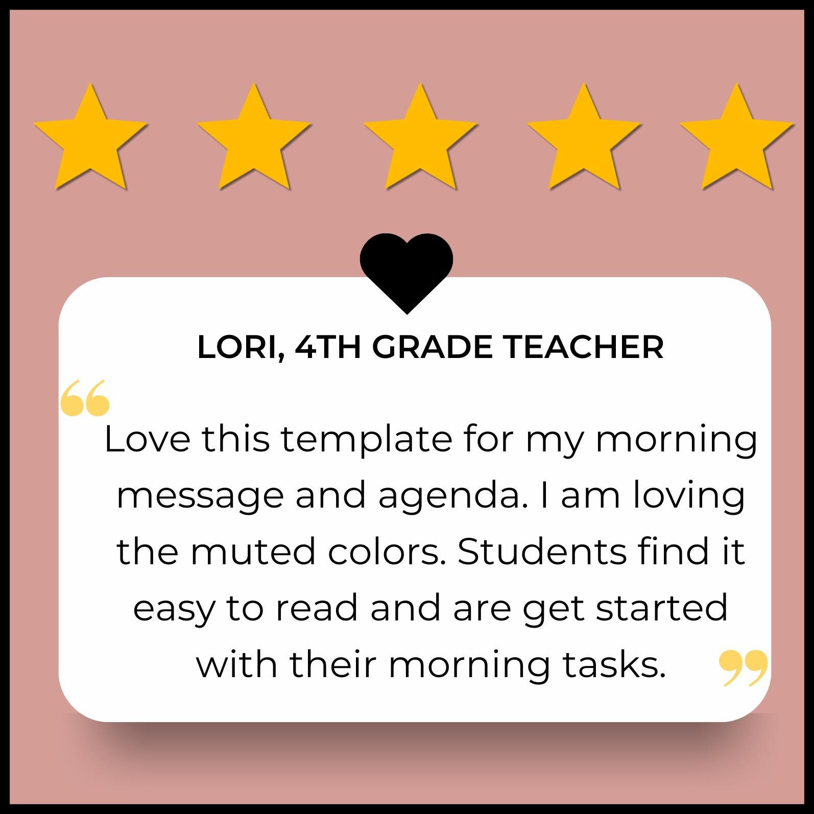 Class Slides, Daily Google Slides Templates for Classroom, Agenda ...