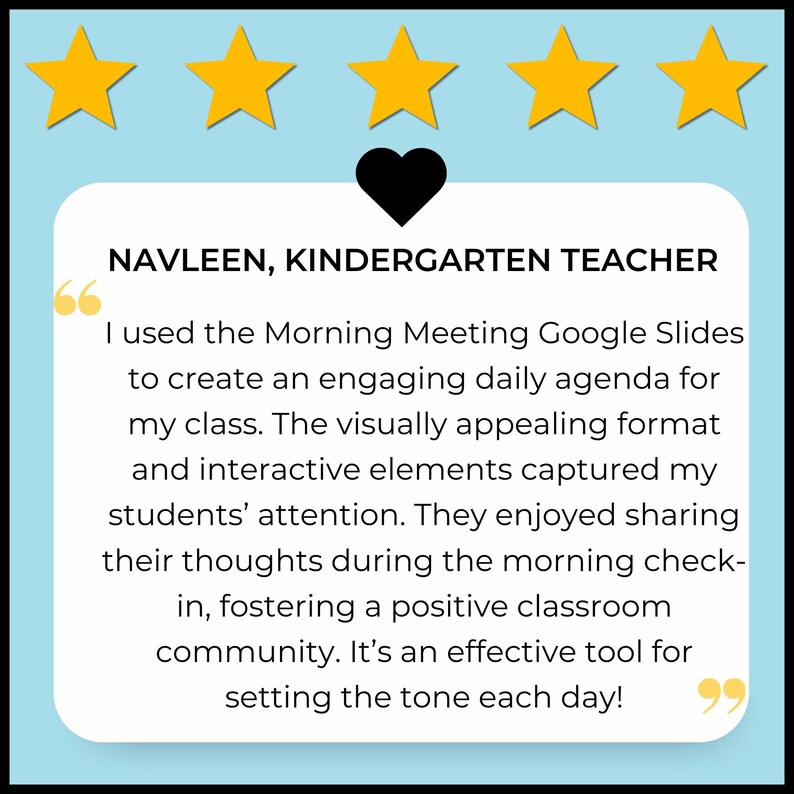 Morning Agenda Slides | Daily Slides Templates | Morning Meeting Google ...