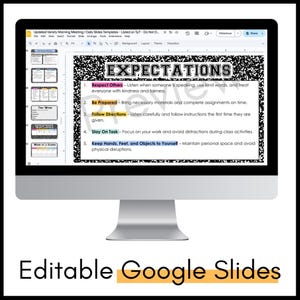 Daily Slides Templates | Daily Agenda Slides | Morning Meeting Google ...