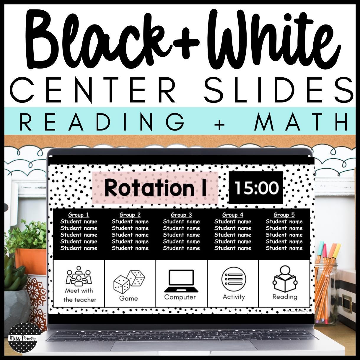Center Rotation Chart | Small Group Rotations | Morning Agenda Slides ...