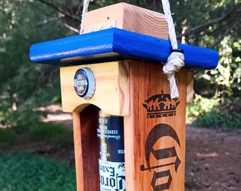 Grolsch Beer Bottle Easy Fill Bird Feeder - Etsy