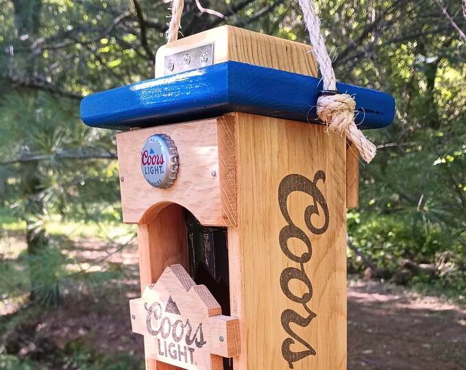 Coors Light Beer Bottle Easy Fill Bird Feeder - Etsy