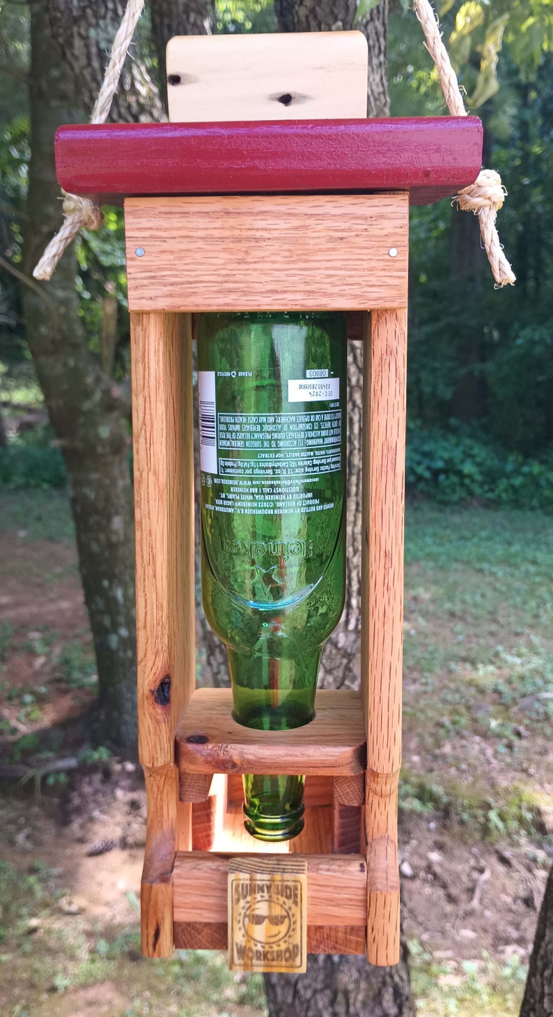 Heineken Beer Bottle Easy Fill Bird Feeder - Etsy