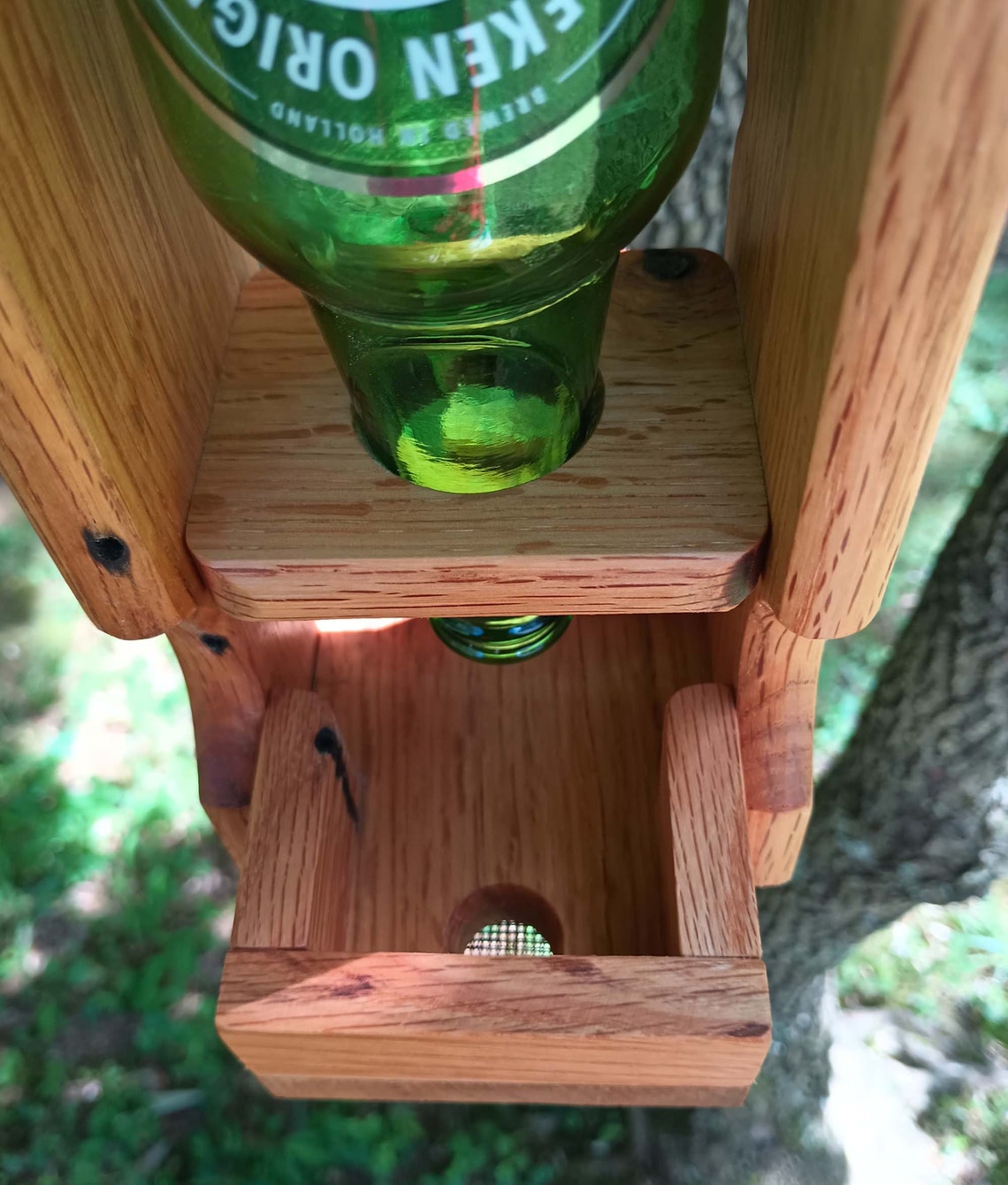 Heineken Beer Bottle Easy Fill Bird Feeder - Etsy