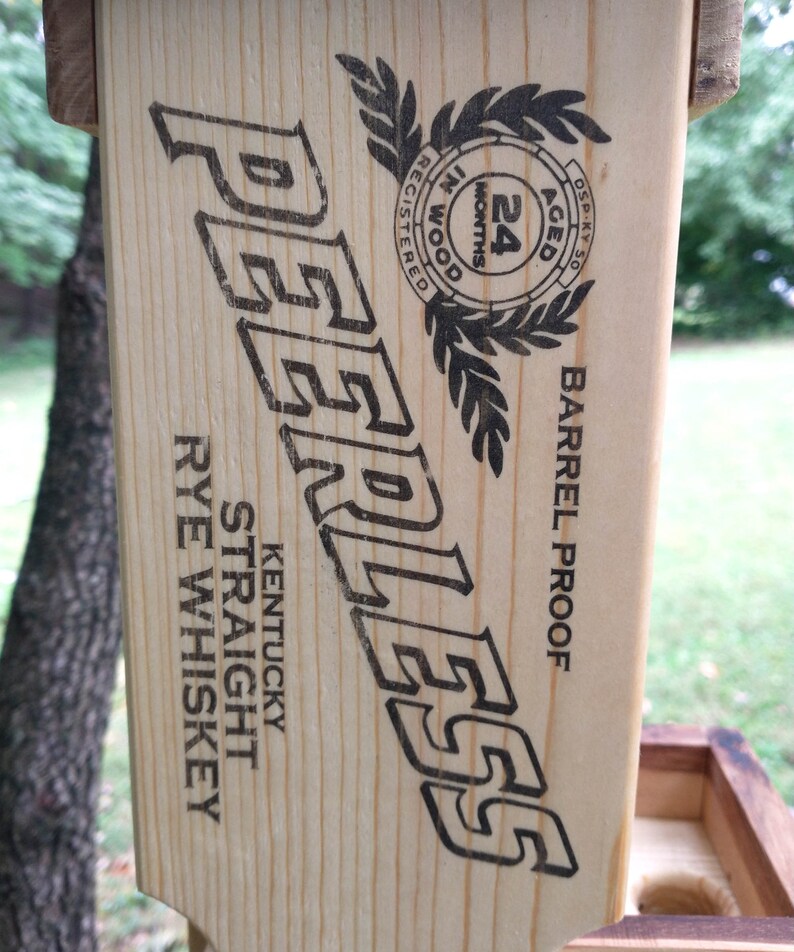 Peerless Rye Whiskey Bottle Easy Fill Bird Feeder - Etsy