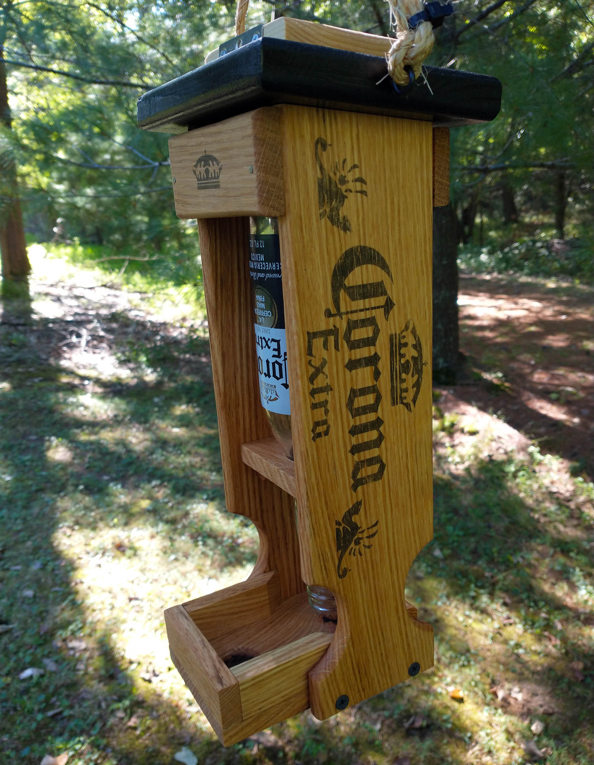 Corona Beer Bottle Easy Fill Bird Feeder - Etsy