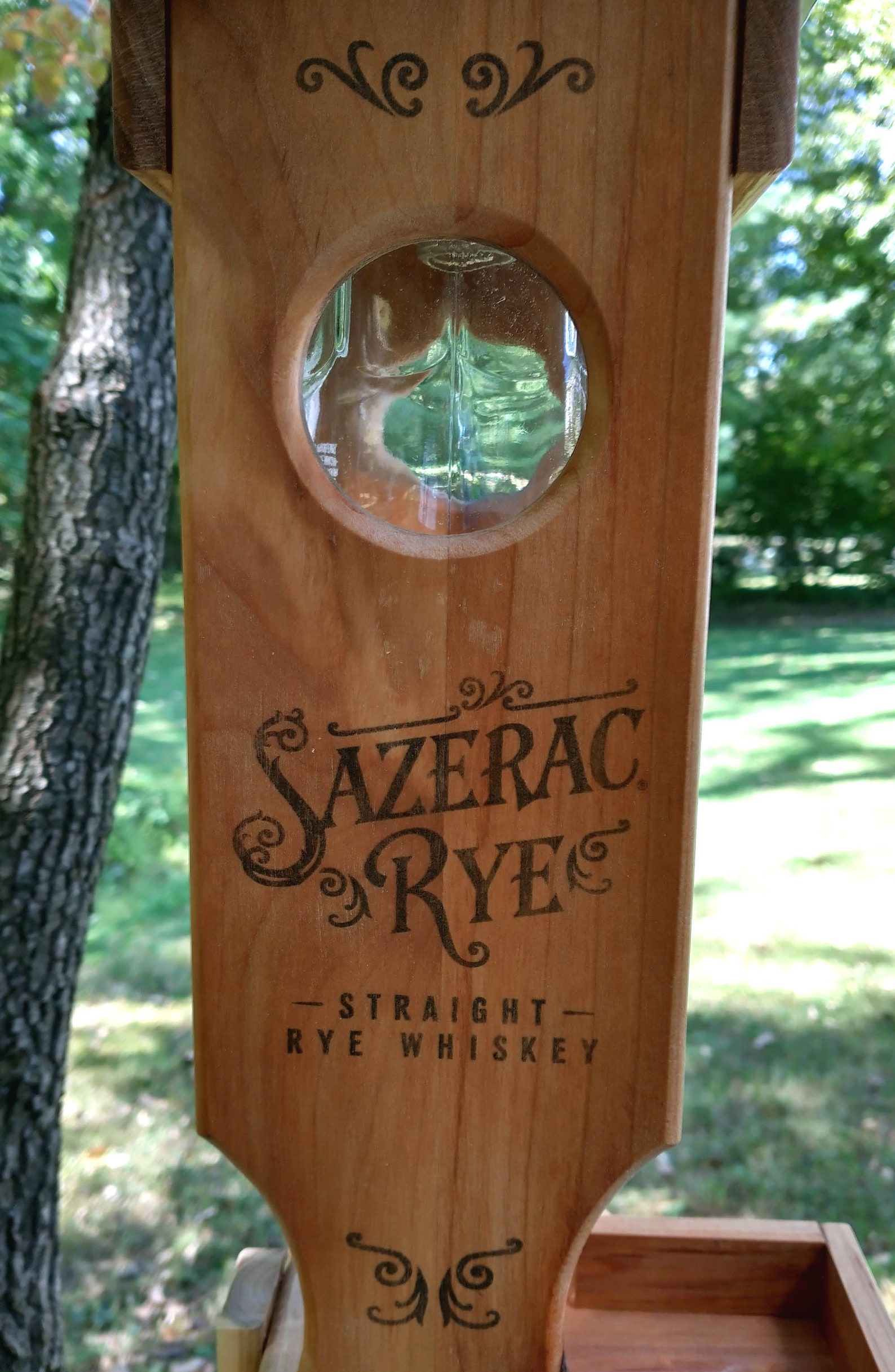 Sazerac Rye Bottle Easy Fill Bird Feeder - Etsy