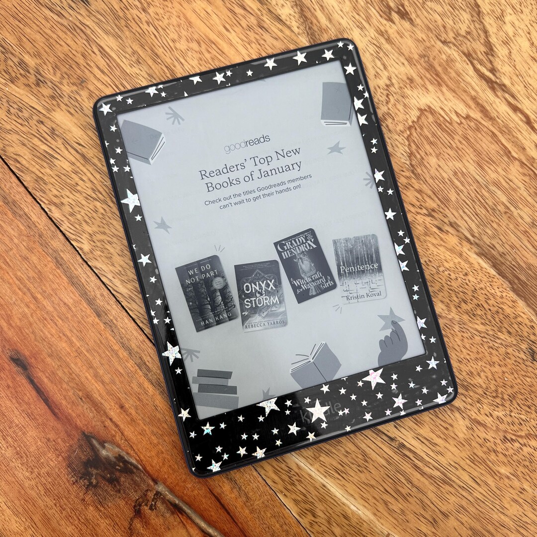 Holographic Star Kindle Skin: Vinyl Kindle Decal - Etsy