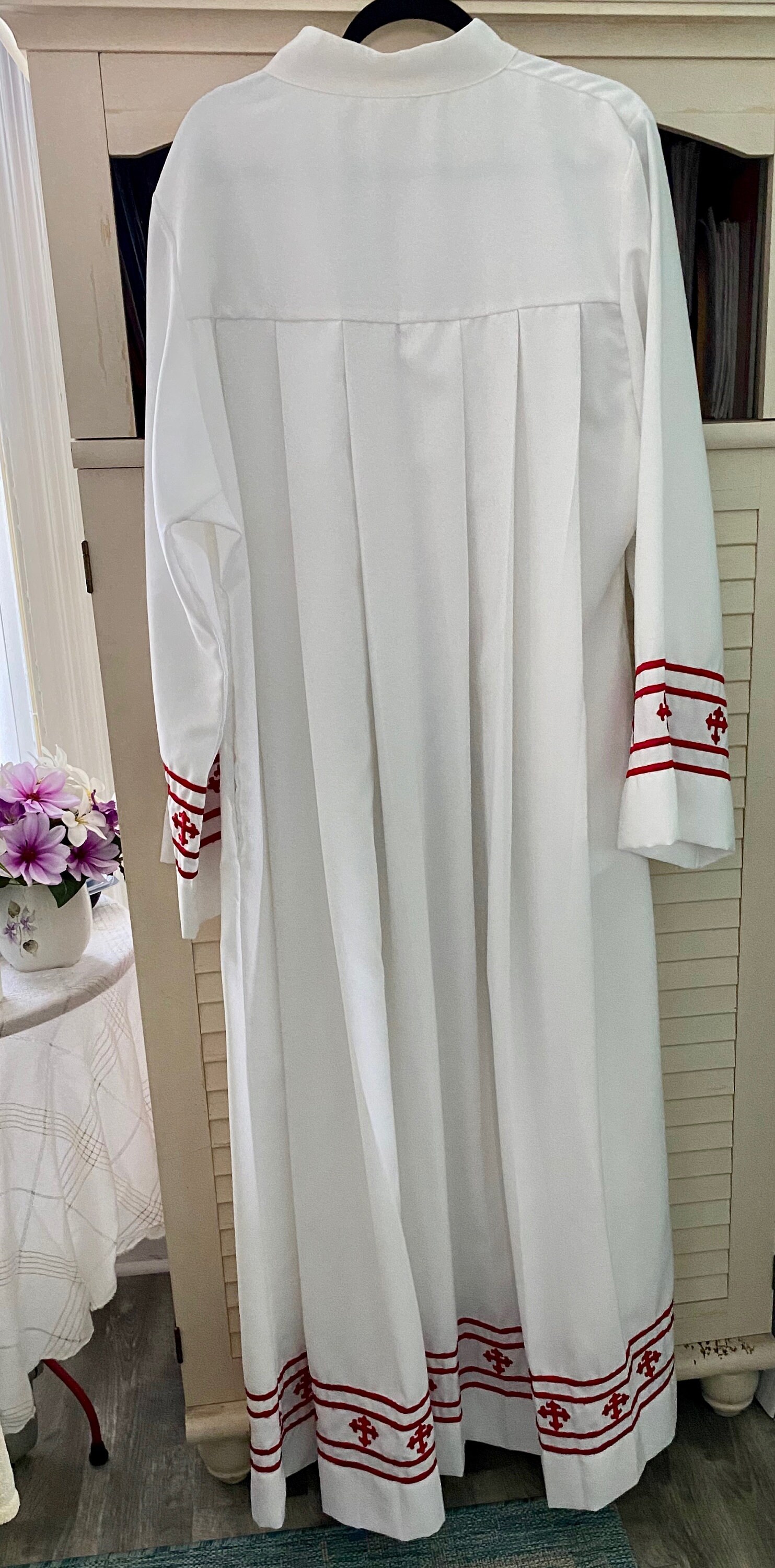 White Cassock 64 - Etsy