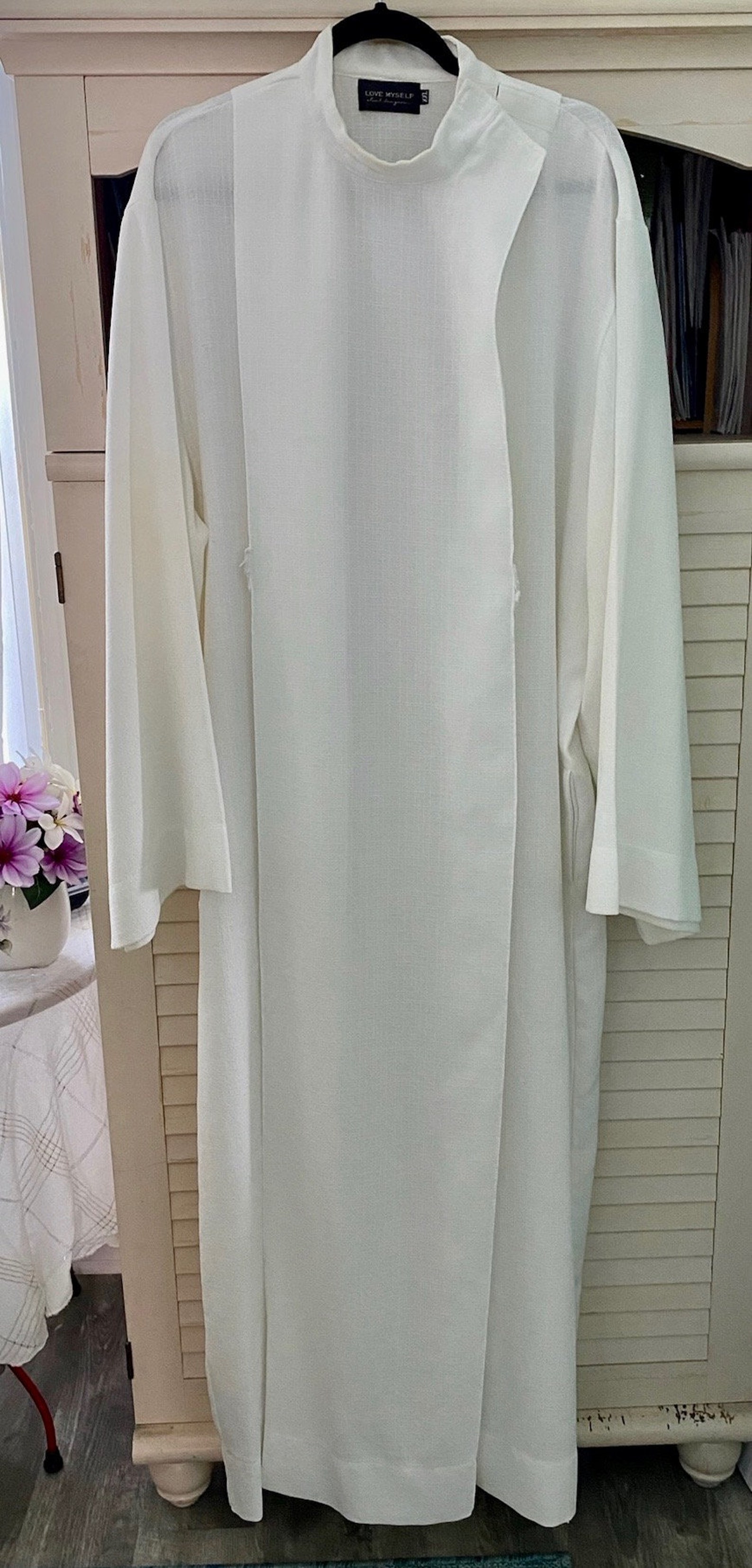 White Cassock 60 - Etsy