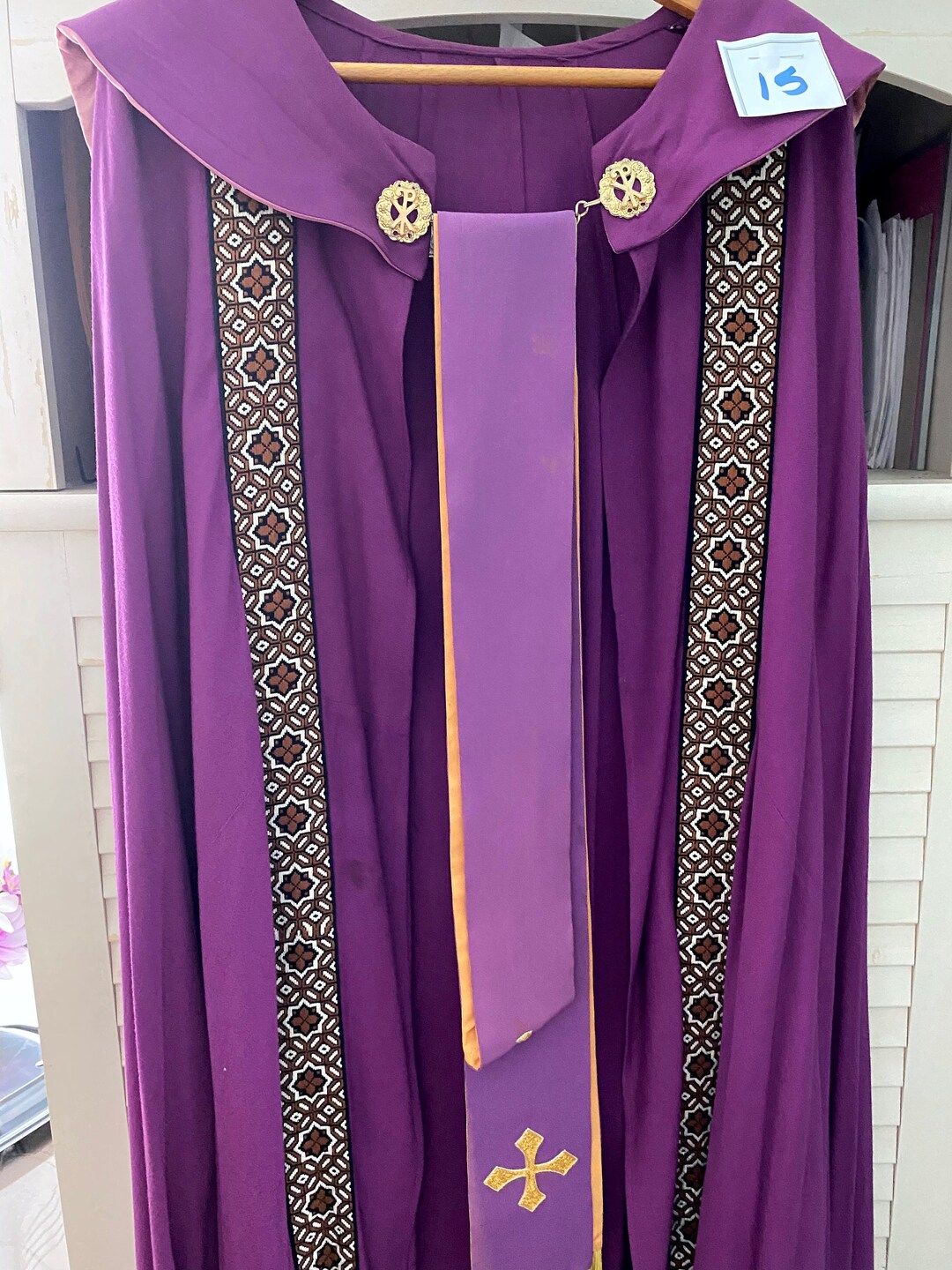 Purple Cope With Hood and Stole 15 - Etsy