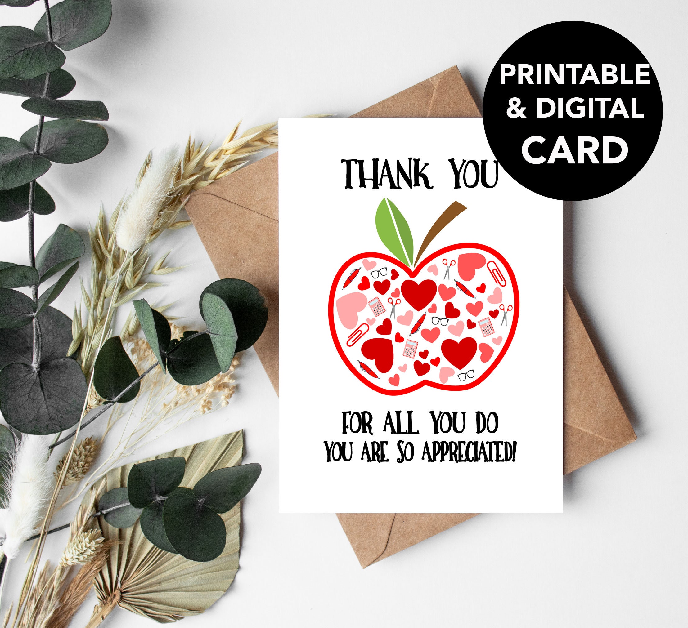 School Secretary Appreciation Card, Administrative Assistants Day Card ...