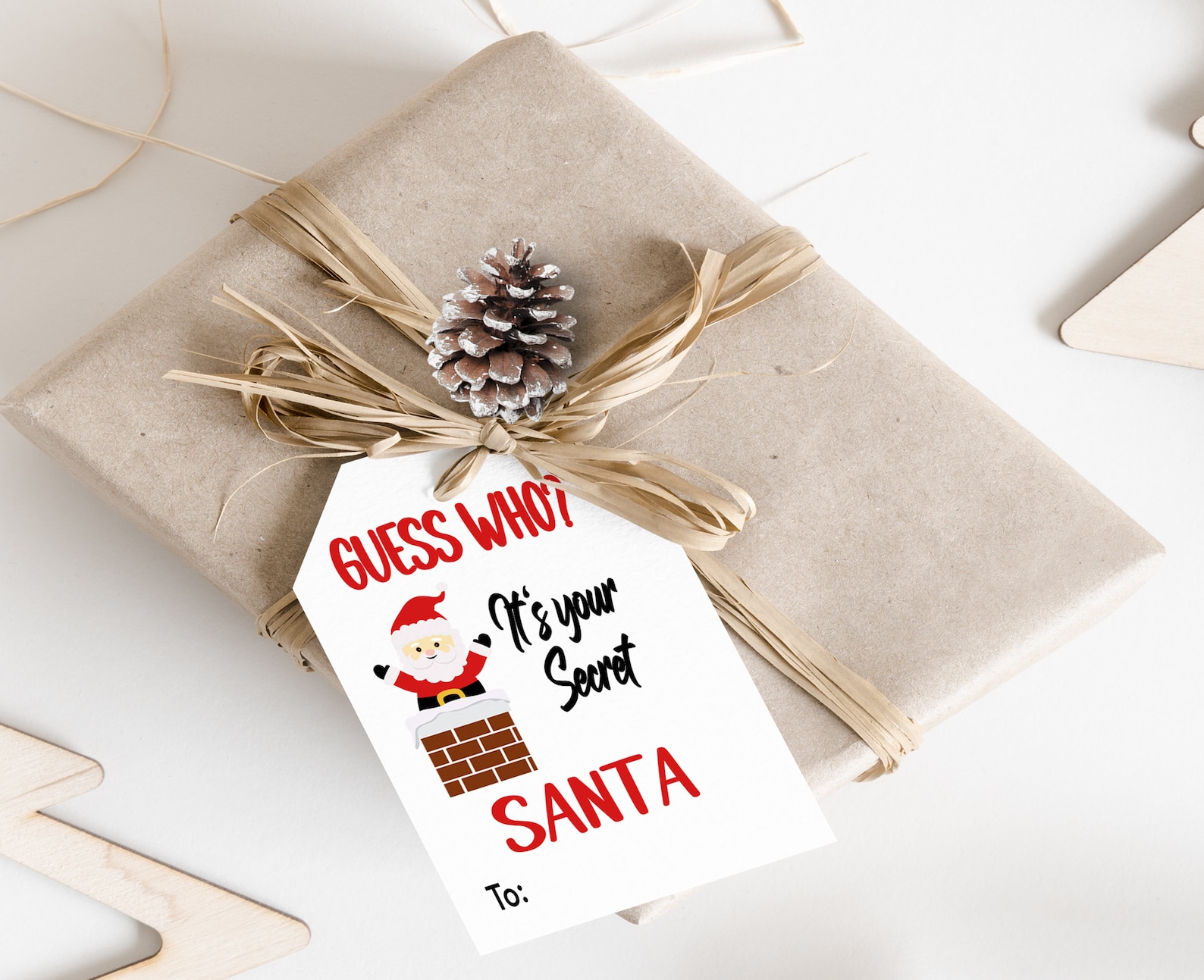 Secret Santa Gift Tags Printable, Secret Santa Questionnaire, Work ...