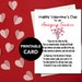 Teacher Valentine's Day Card, Printable Teacher Valentine, Valentine ...
