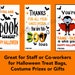 Halloween Tags for Work, Halloween Staff Tags, Halloween Tags Co ...