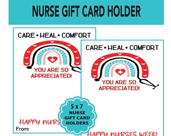 Nurses Week Card Printable, Nurse Thank You Card, Medical Thank You ...