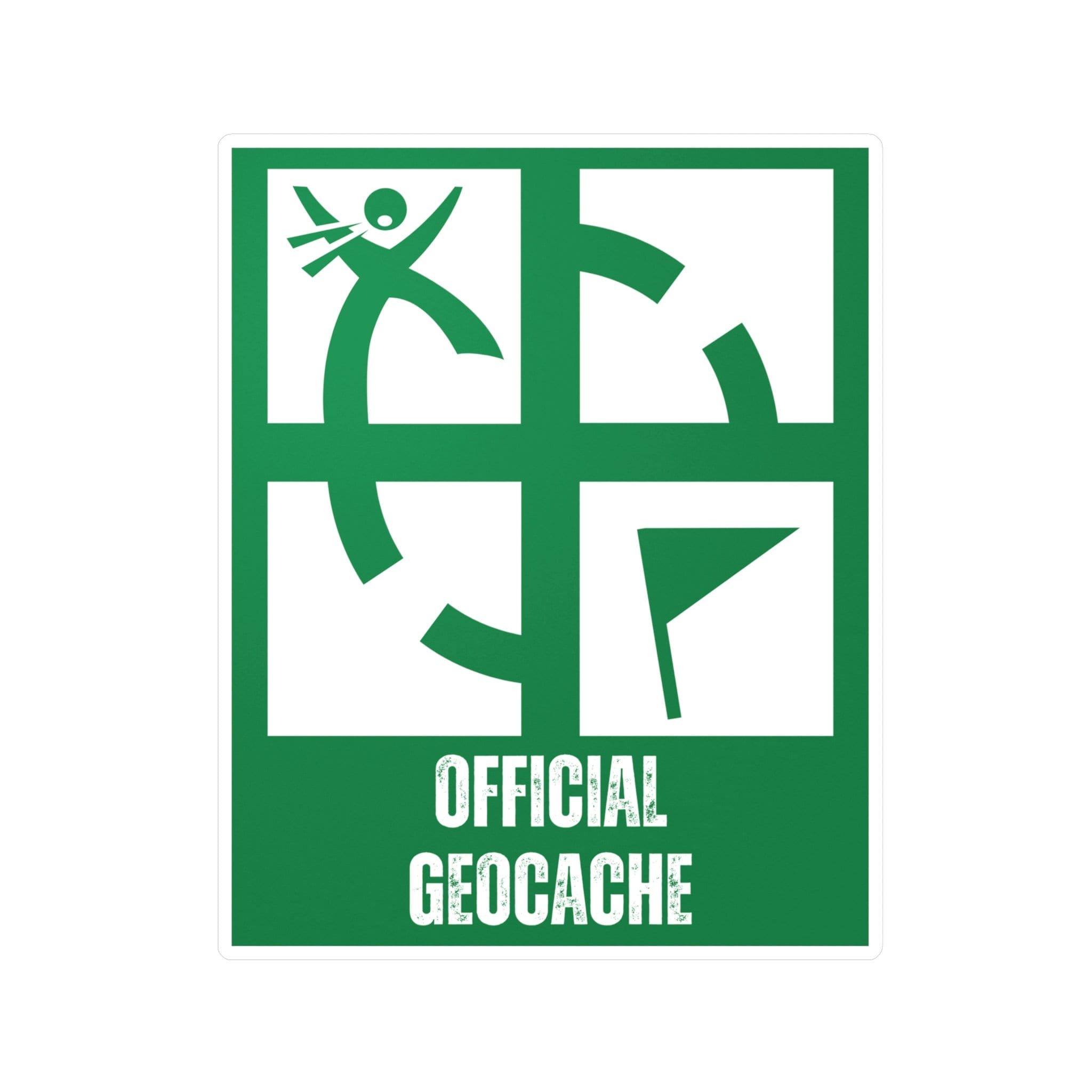 Official Geocache Vinyl Decal/sticker, 3x4, 4x6, 6x8, 8x10, Geocaching ...